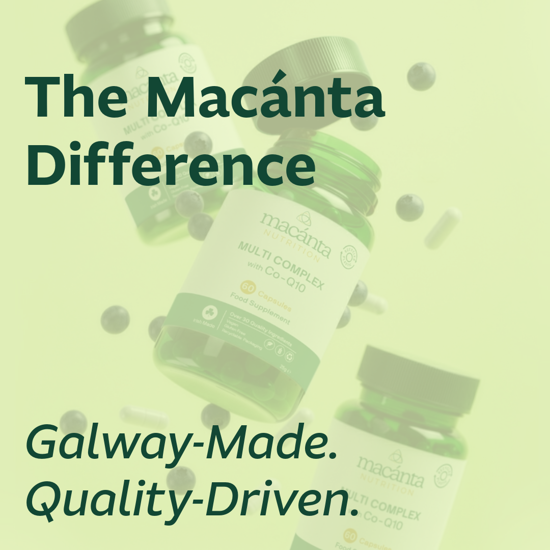 Macánta Nutrition: Irish Made Nutritional Supplements